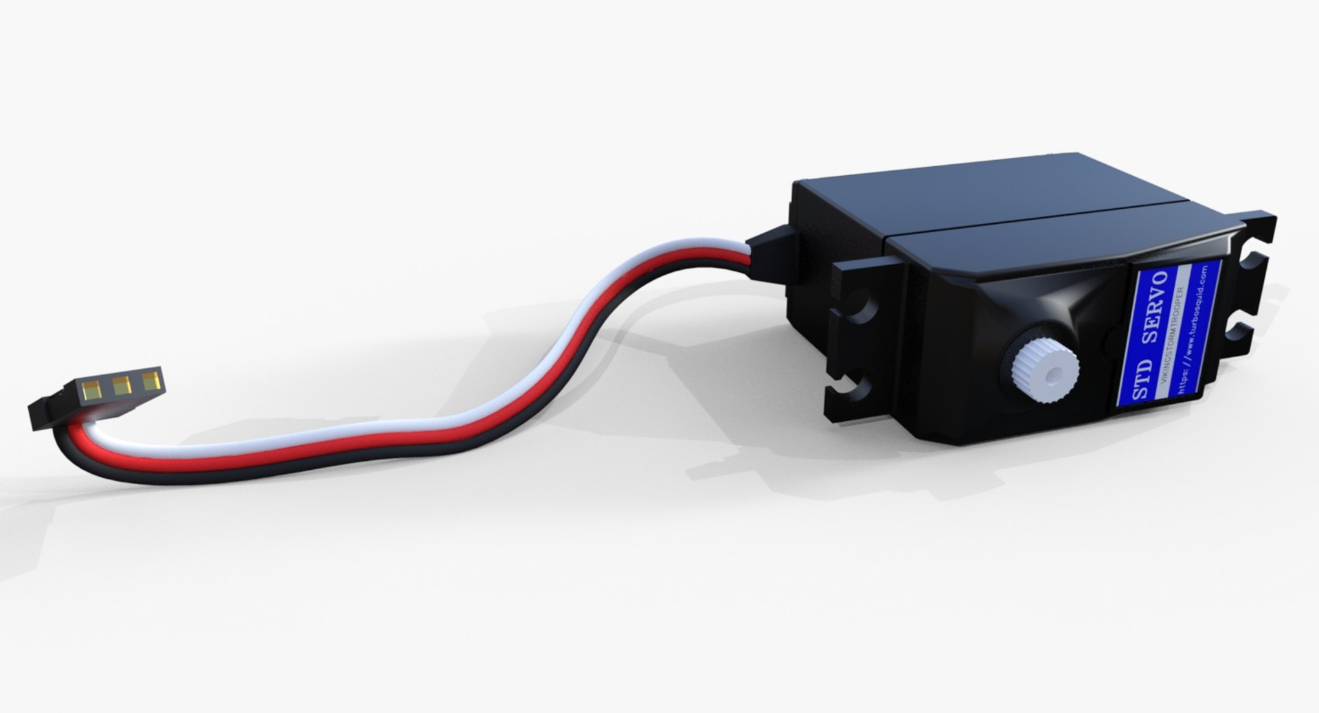 Servo Standard 3D Model - TurboSquid 1394011