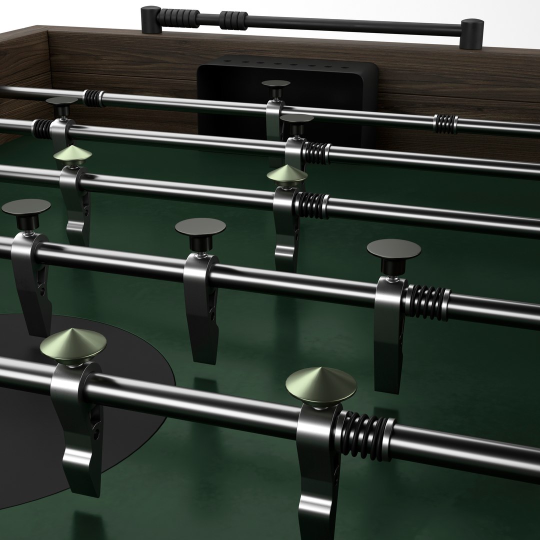 Foosball Kicker 3D Model - TurboSquid 1627542