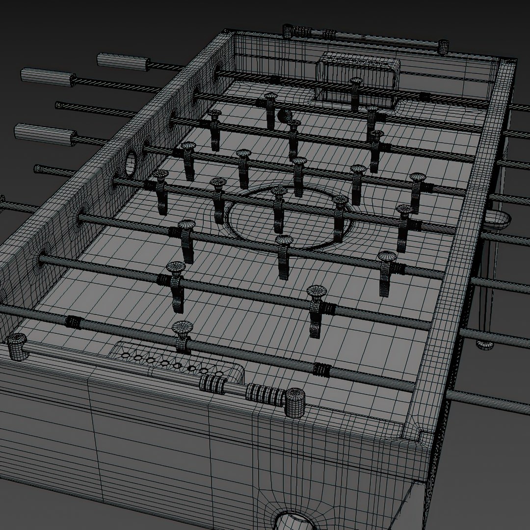 Foosball Kicker 3D Model - TurboSquid 1627542