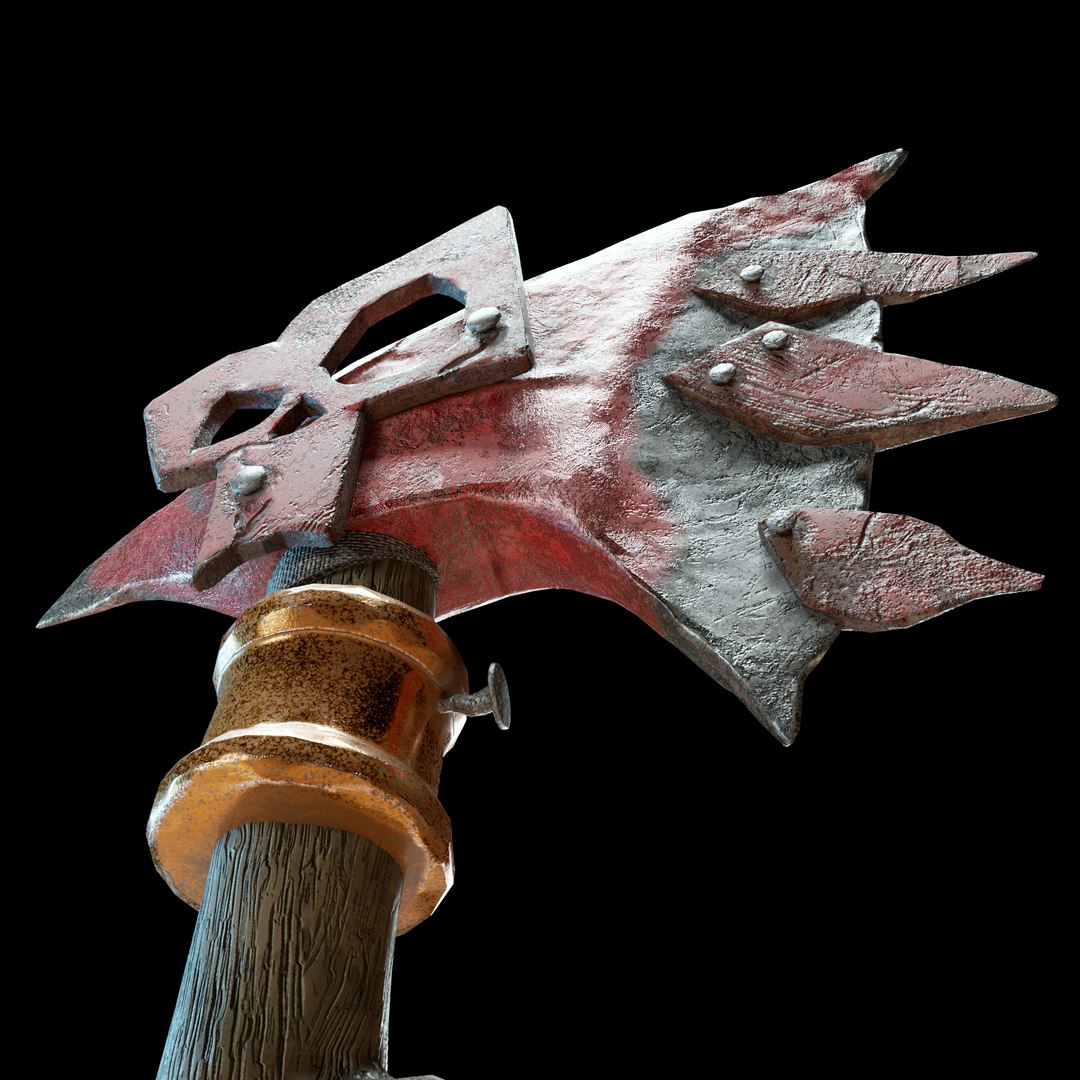 Battle Ax Low-poly 3D Model 3D - TurboSquid 2213859