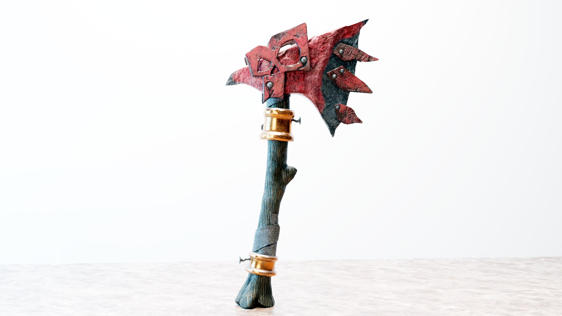 Battle Ax Low-poly 3D Model 3D - TurboSquid 2213859