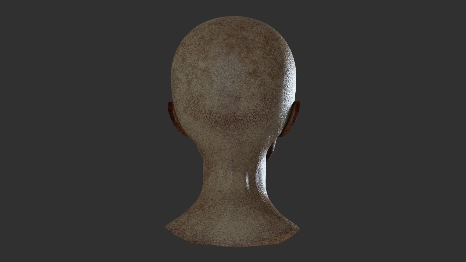 Female Zombie Rigged Face 3D Model - TurboSquid 2213634