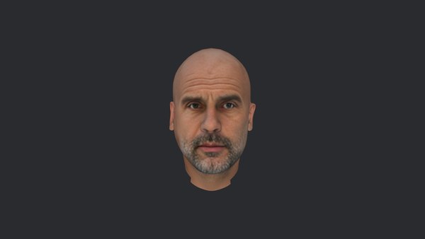modelo 3d Pep Guardiola Personaje 3D hiperrealista de cuerpo completo y ...