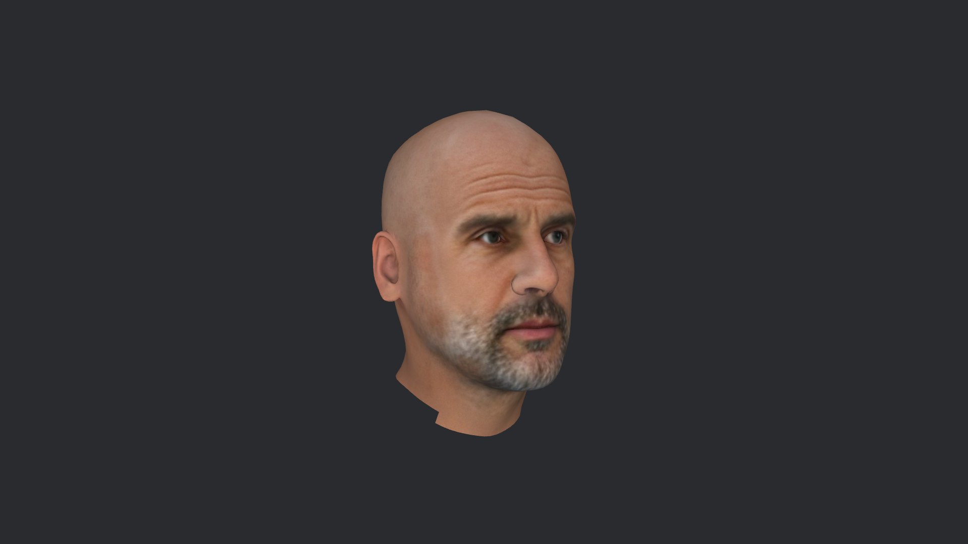 Pep Guardiola Hyper Realistic Full Body Fully Rigged Character model ...