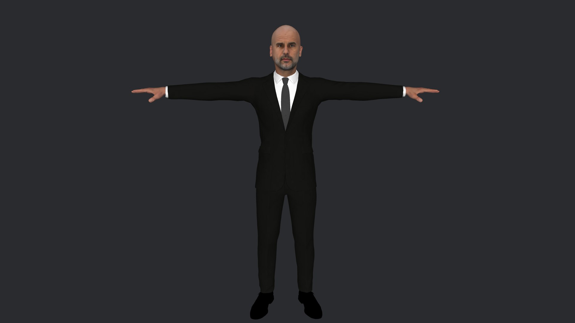 Pep Guardiola Hyper Realistic Full Body Fully Rigged Character Model ...