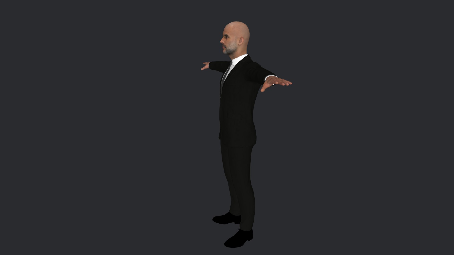 Pep Guardiola Hyper Realistic Full Body Fully Rigged Character Model ...