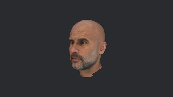 modelo 3d Pep Guardiola Personaje 3D hiperrealista de cuerpo completo y ...