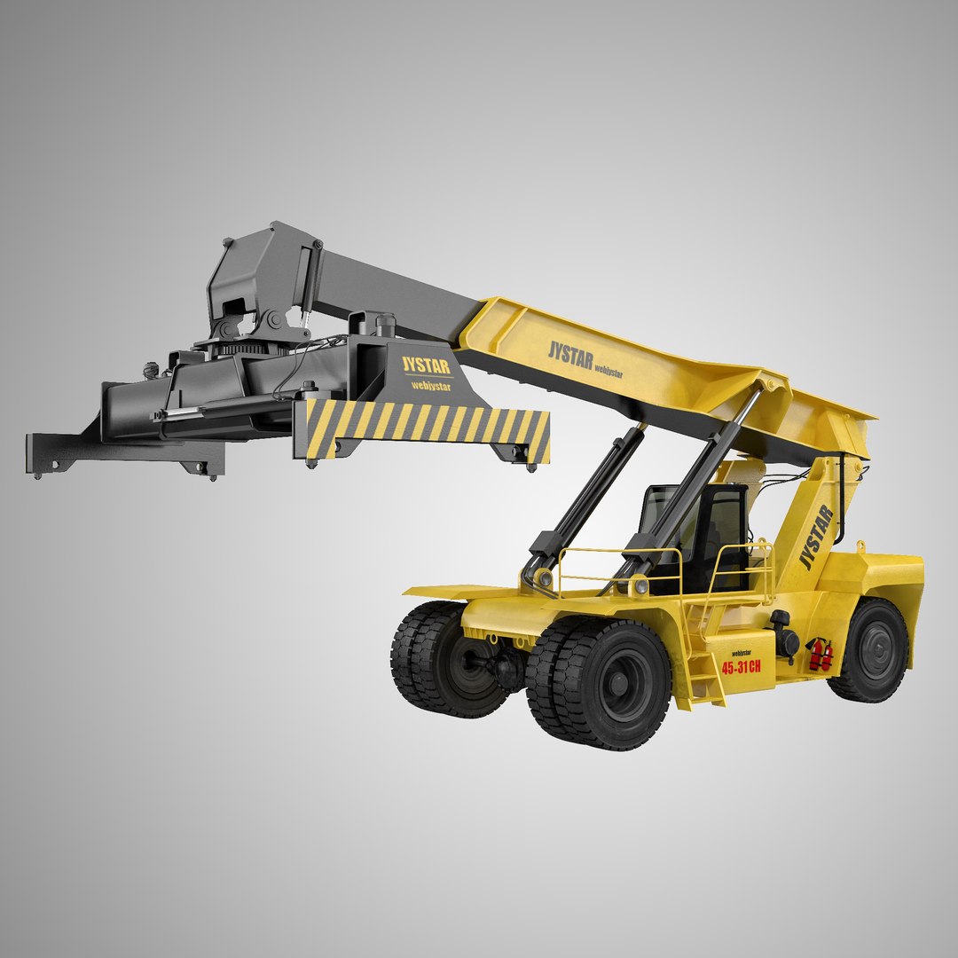 3d Reach Stacker