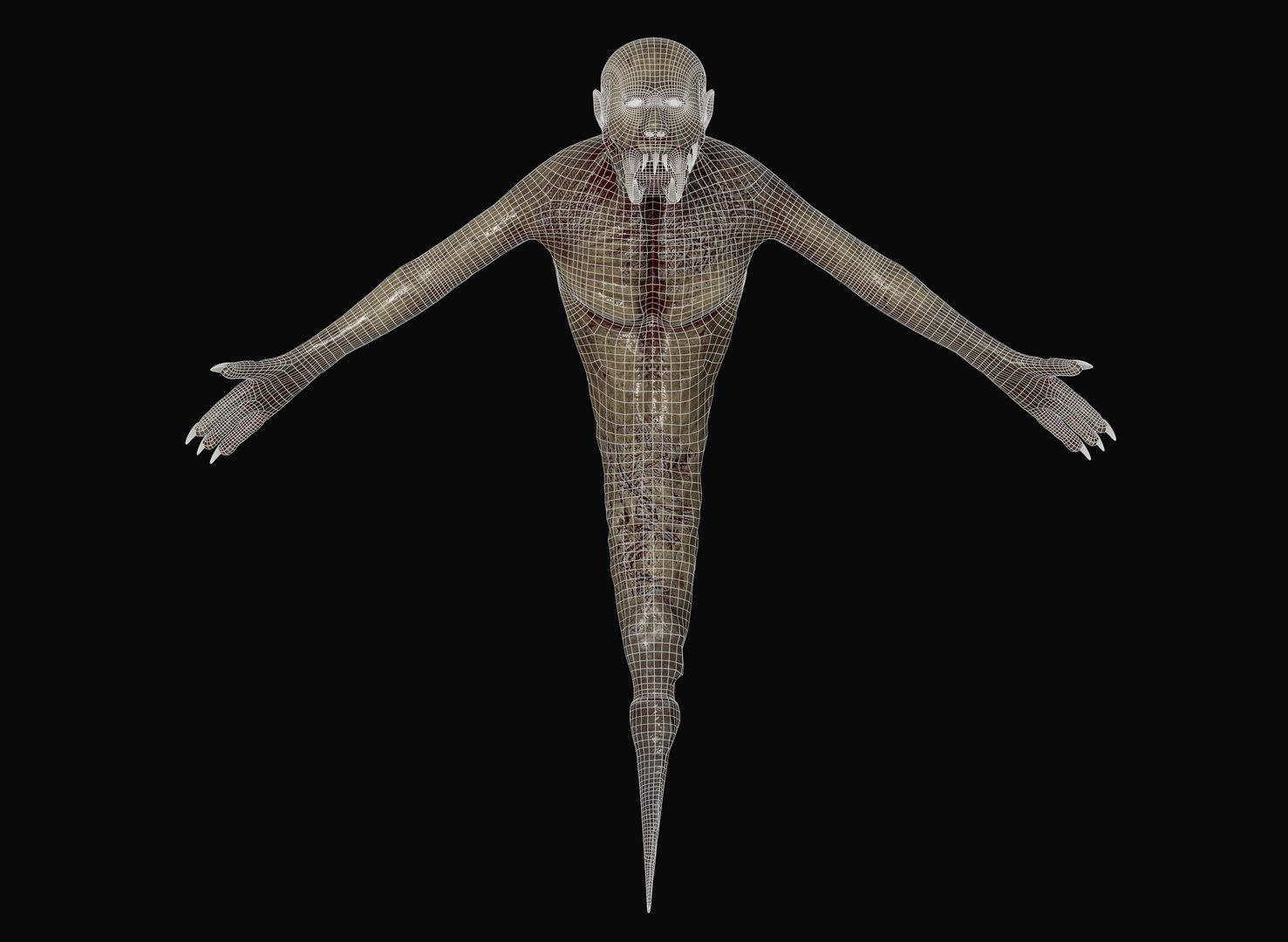 3D Model Mutant Monster - TurboSquid 1792047