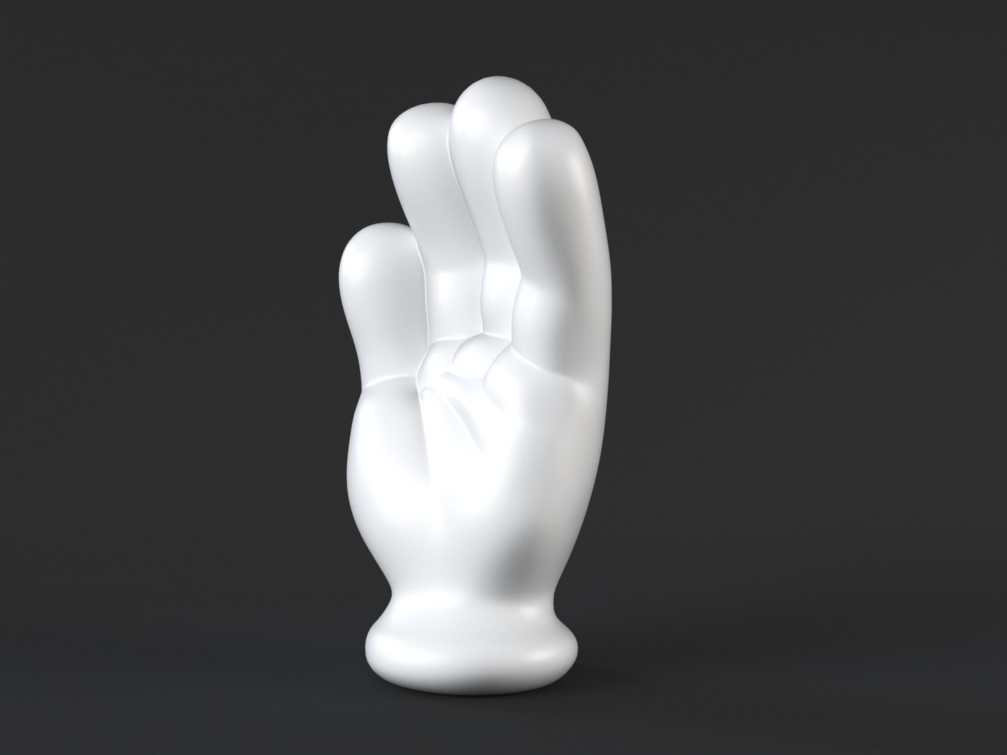 3D Model Mickey Hand - Handful - TurboSquid 2457690