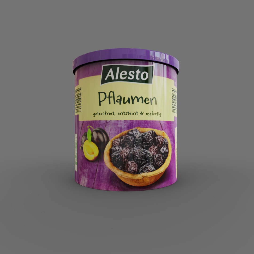 3D Prunes Alesto Pflaumen 500g - TurboSquid 1994759