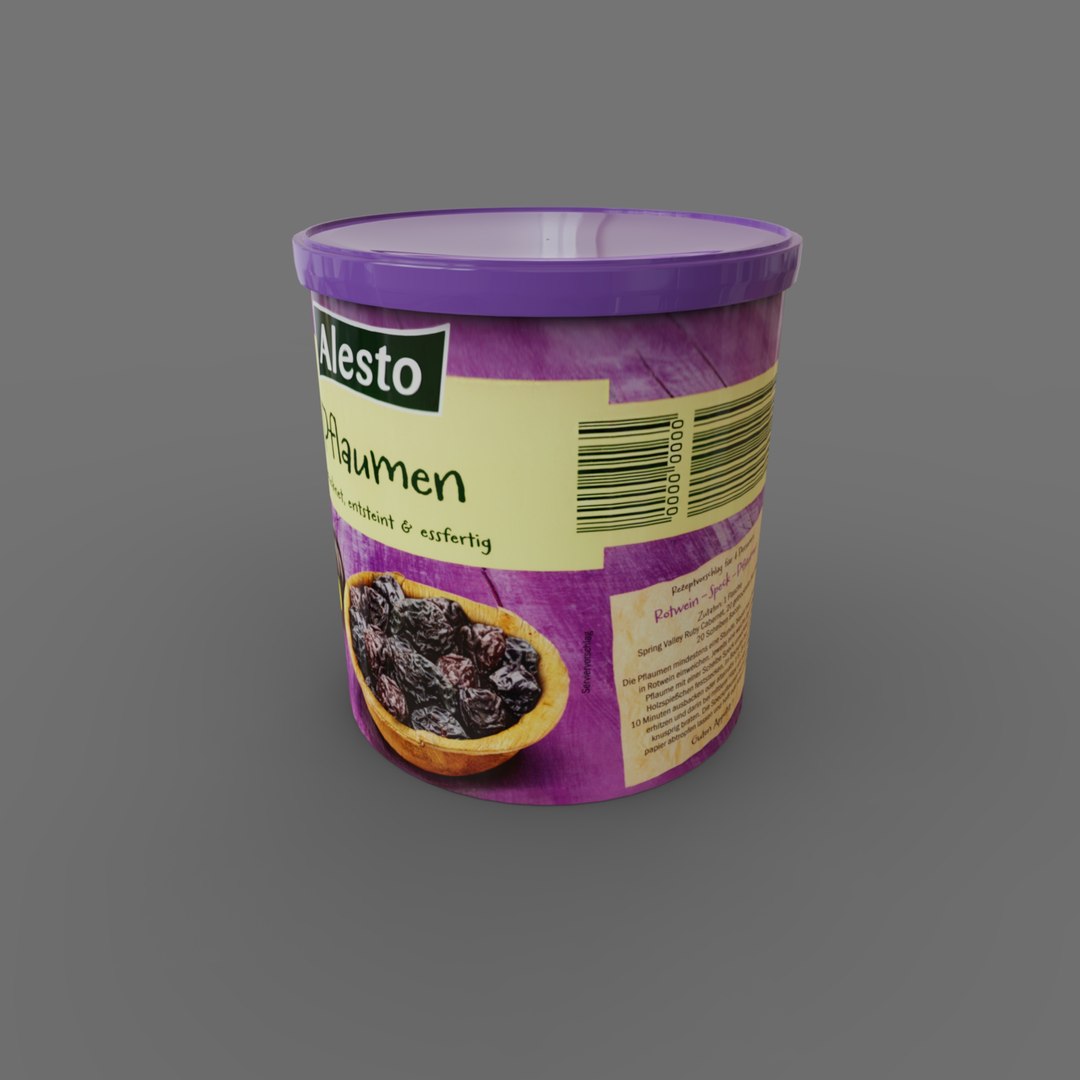 3D Prunes Alesto Pflaumen 500g - TurboSquid 1994759