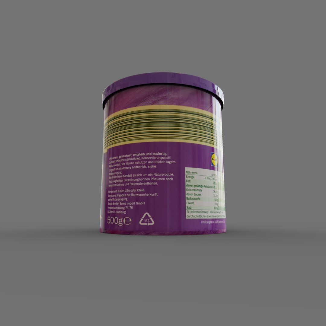 3D Prunes Alesto Pflaumen 500g - TurboSquid 1994759