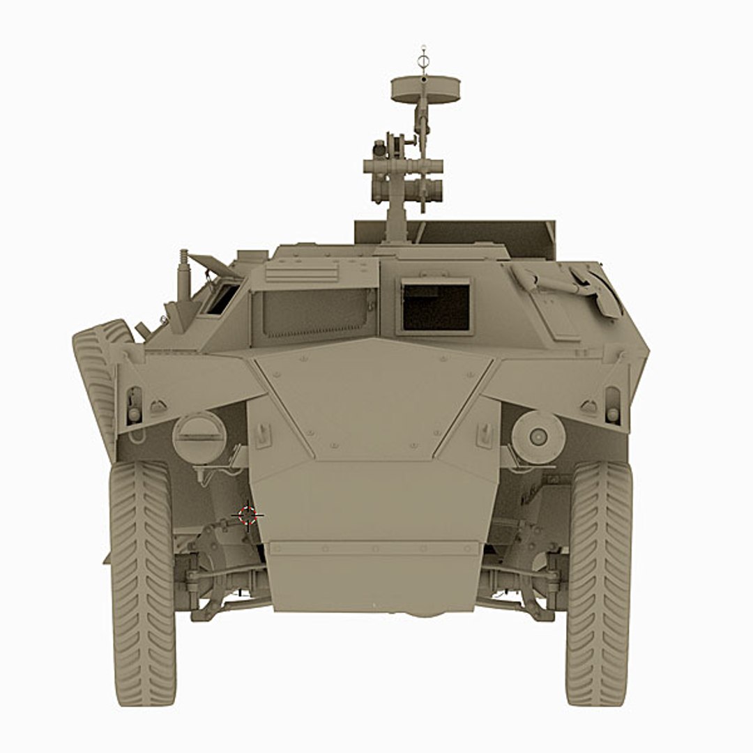 3d Model Humber Scout Car