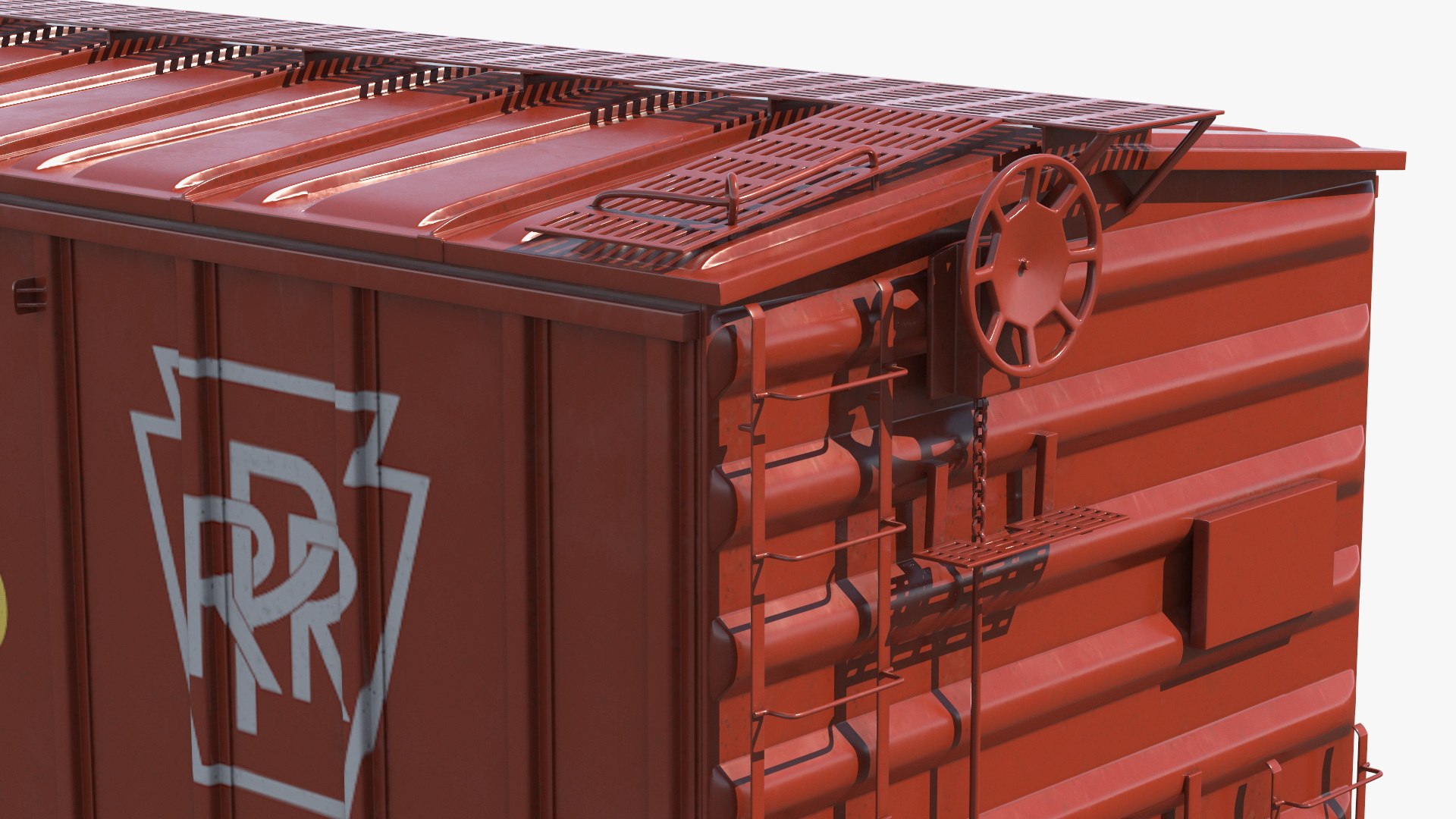PRR X58B Cushioned Boxcar 3D - TurboSquid 2415915