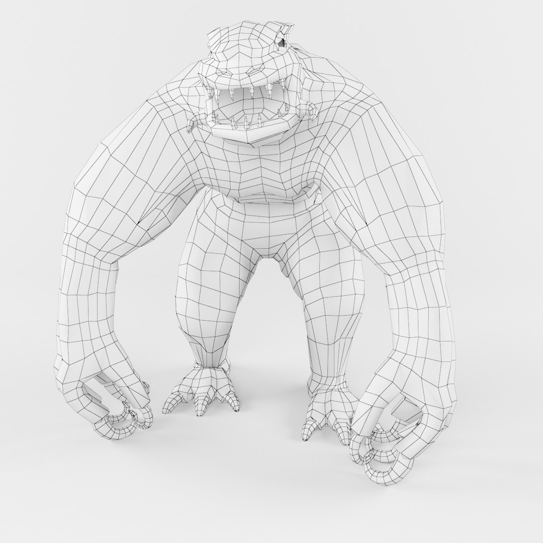 3d Monster Model