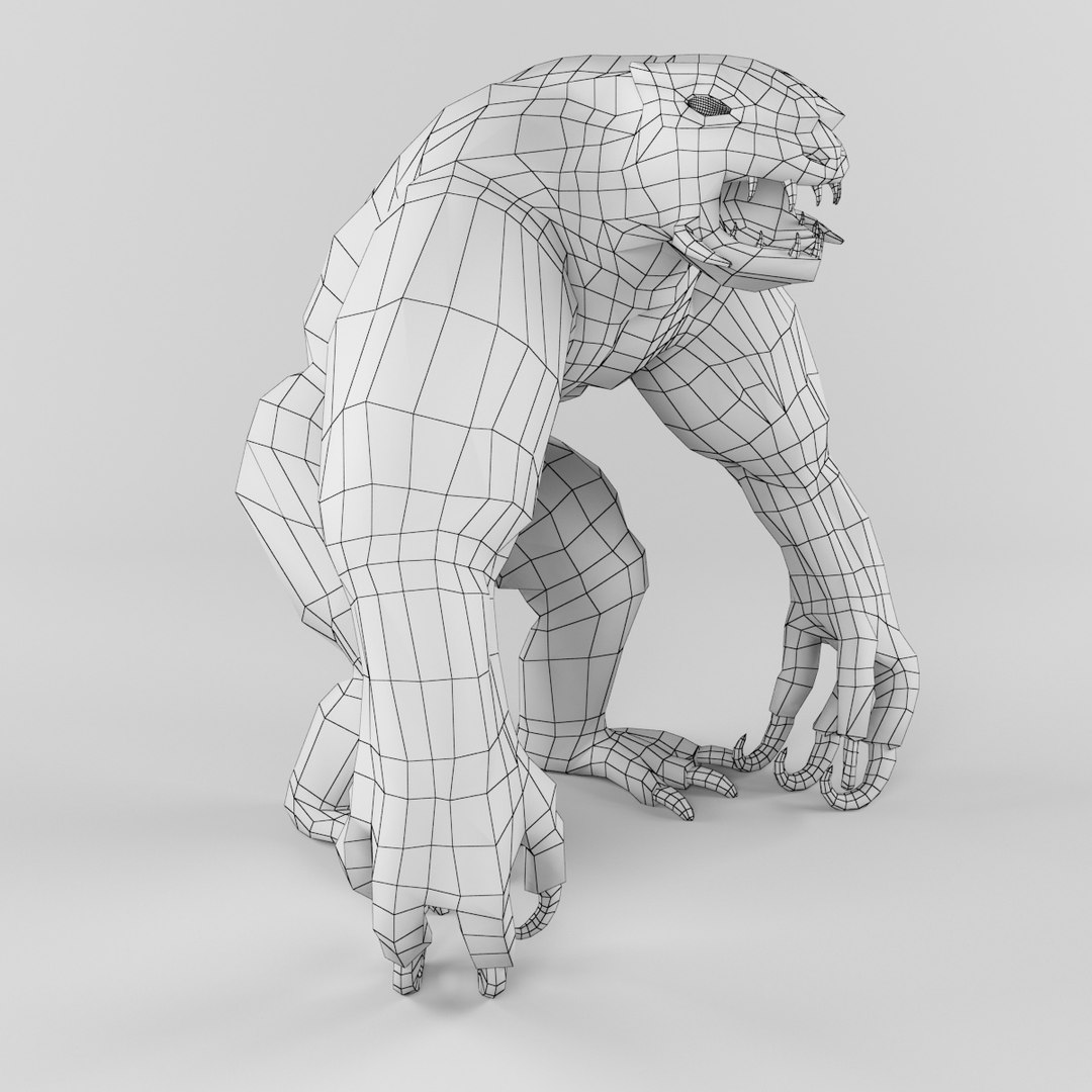 3d Monster Model