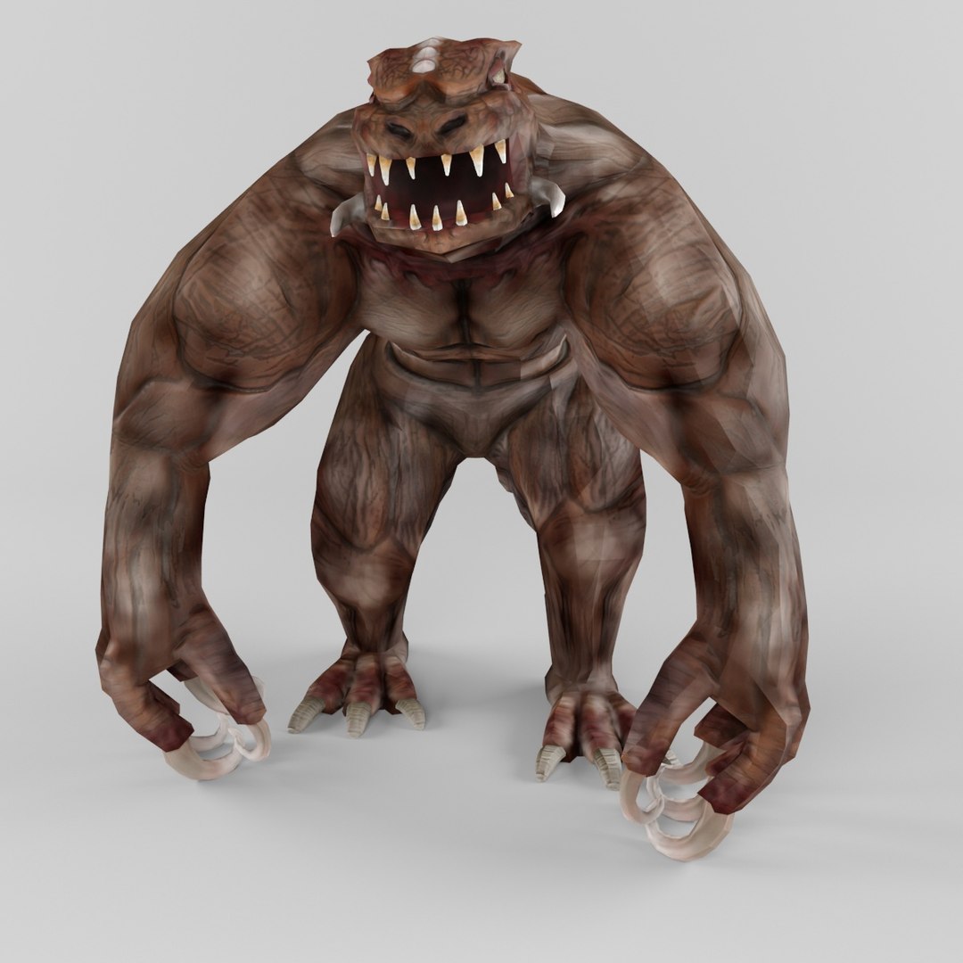 3d Monster Model