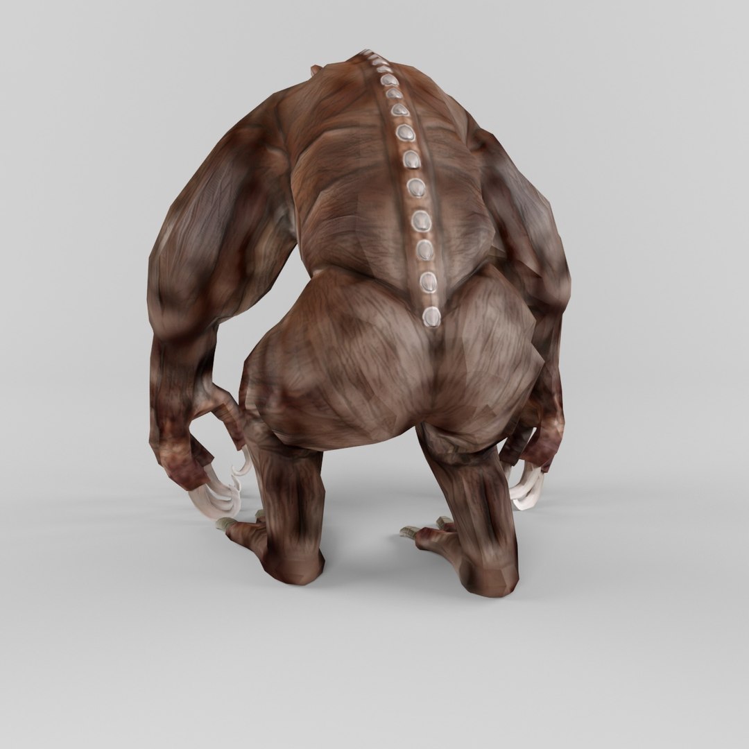 3d Monster Model