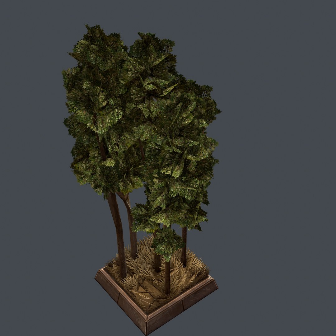 Tree Gen 3d Obj