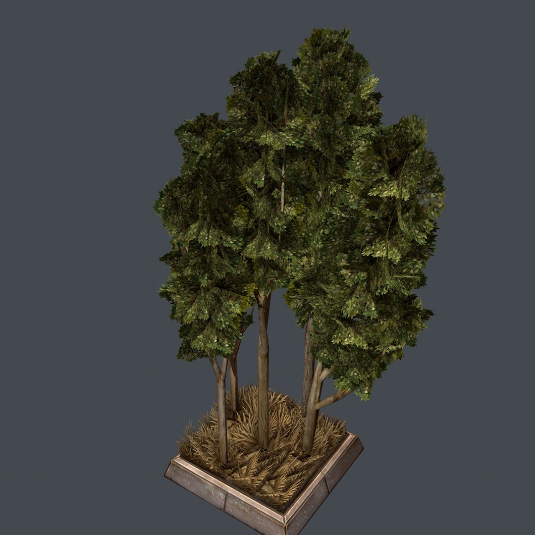 Tree Gen 3d Obj