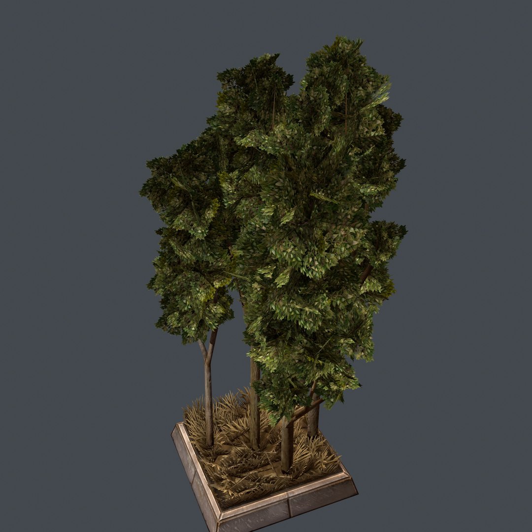 Tree Gen 3d Obj