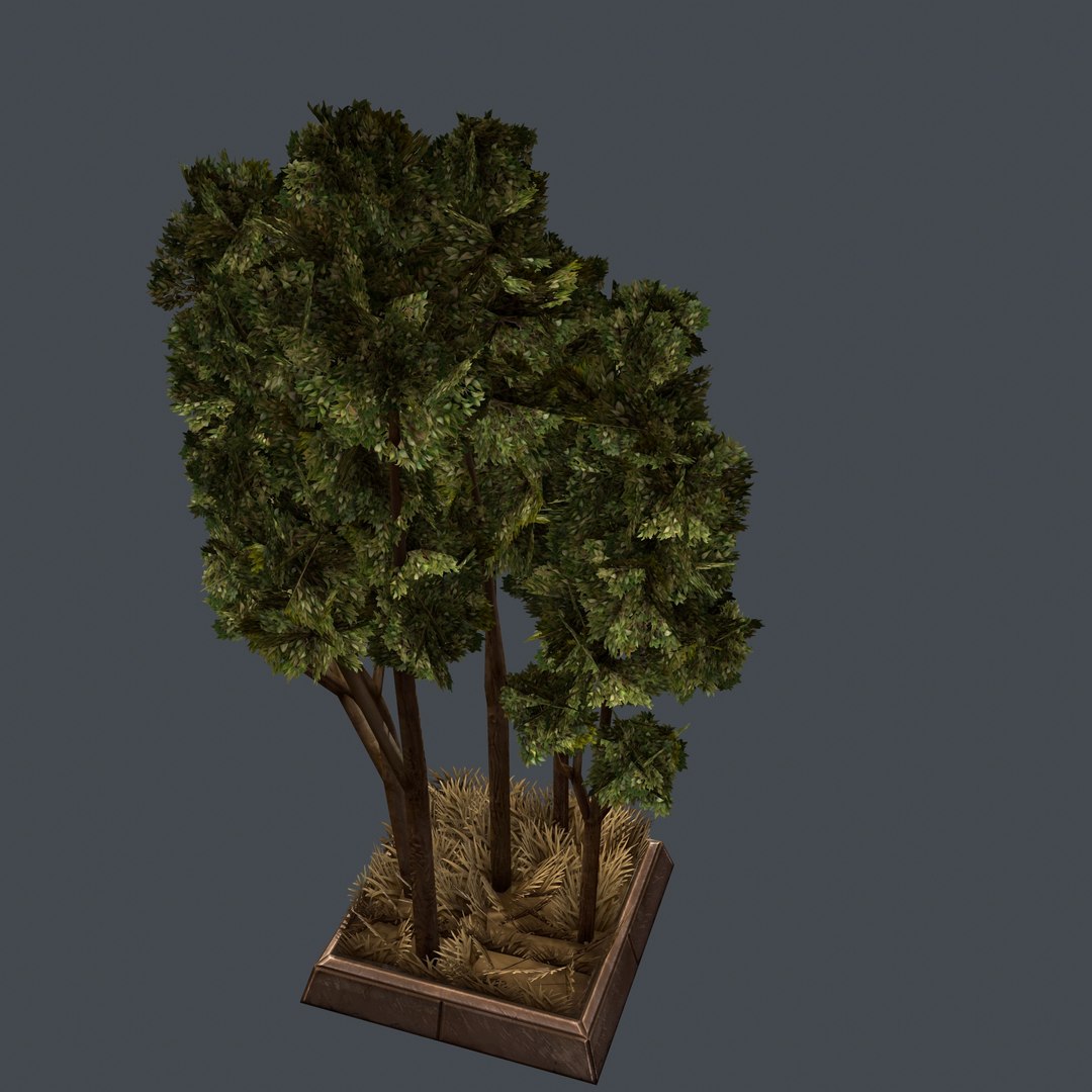 Tree Gen 3d Obj