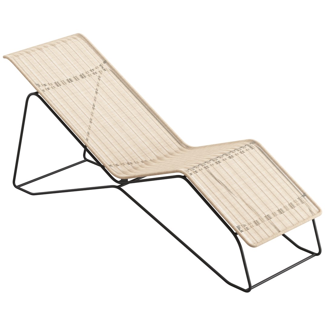 3D CB2 Camastro Chaise Lounge - TurboSquid 2165420