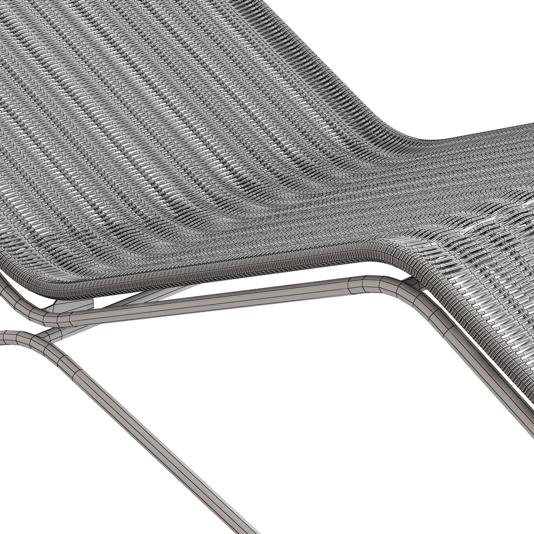 3D CB2 Camastro Chaise Lounge - TurboSquid 2165420