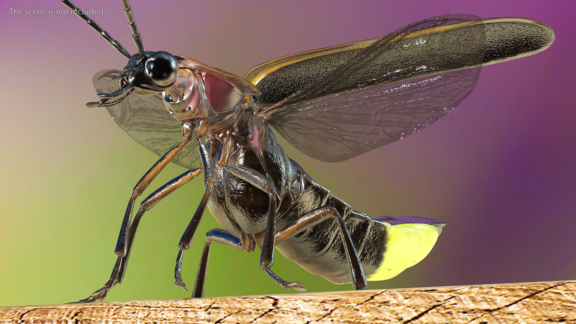 Firefly Glowing Standing Pose Model - TurboSquid 2171913