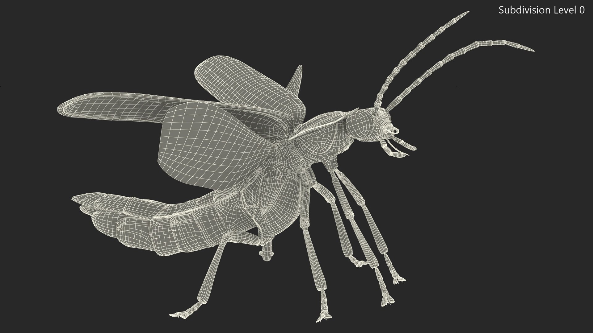 Firefly Glowing Standing Pose Model - TurboSquid 2171913