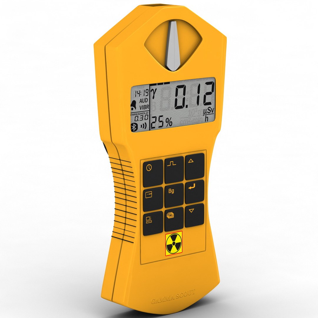 Geiger Counter 3d Model