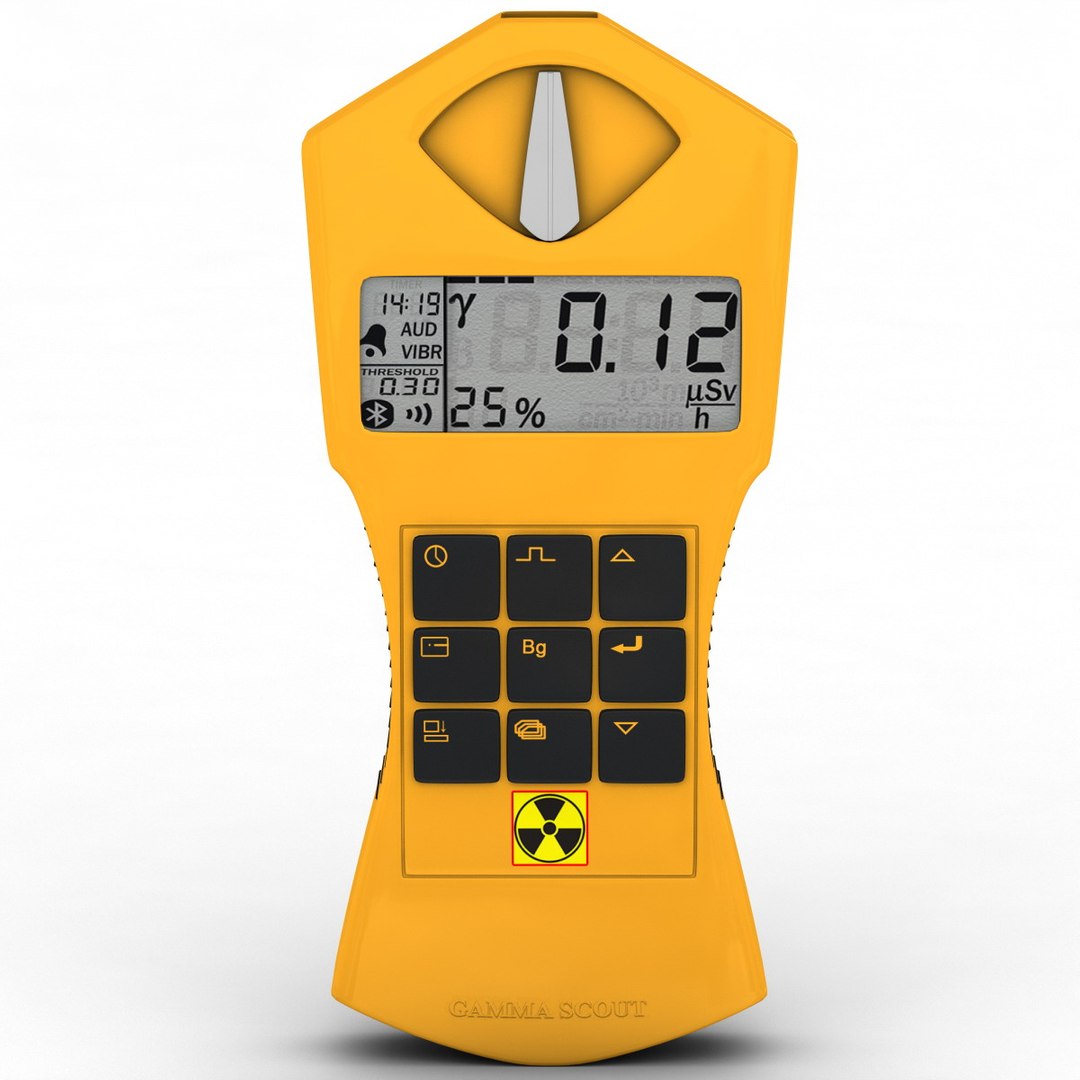 Geiger Counter 3d Model