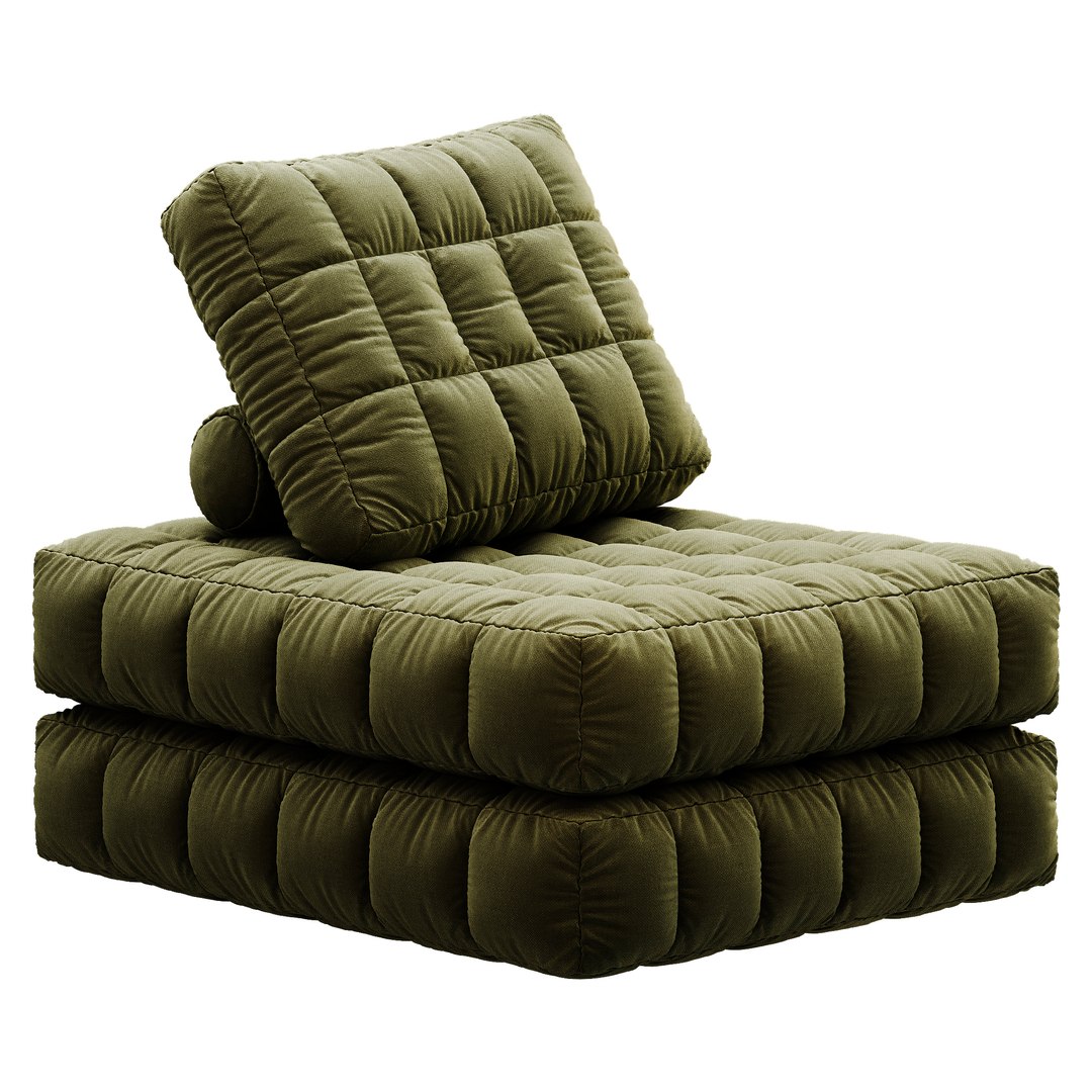 3D Waffle Sofa Chair - TurboSquid 2321116