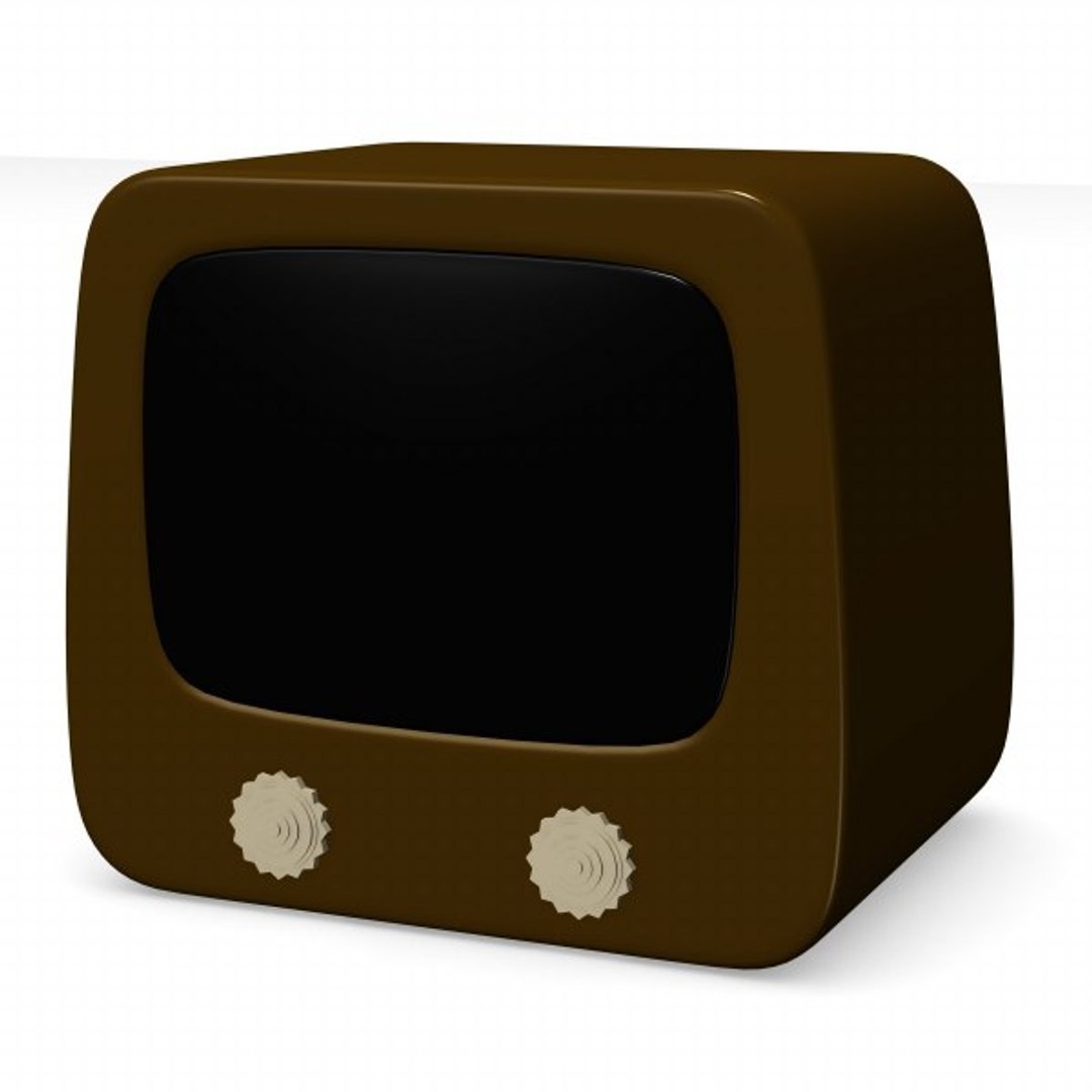 3d retro tv