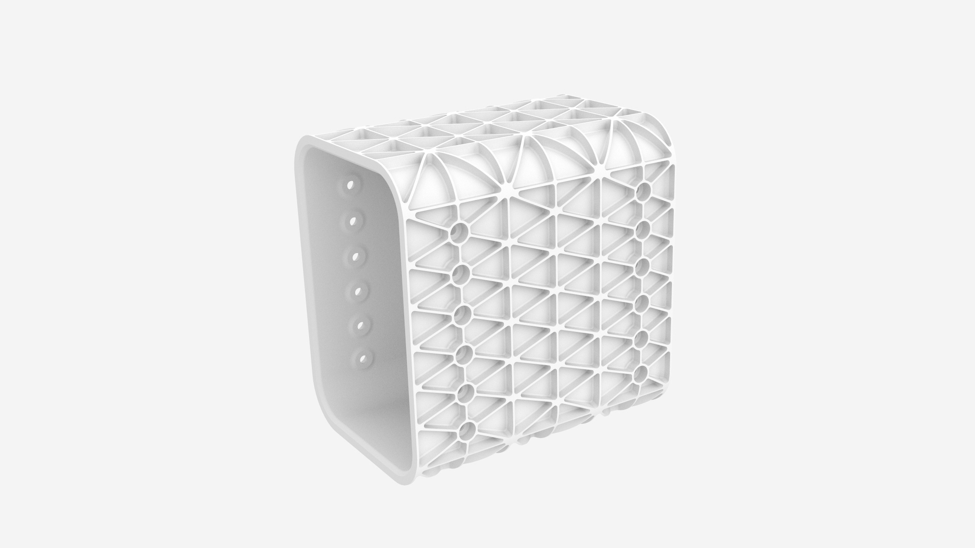 3D Aero Space Hard Drive Enclosure - SSD - 6 Drive - Light - TurboSquid ...
