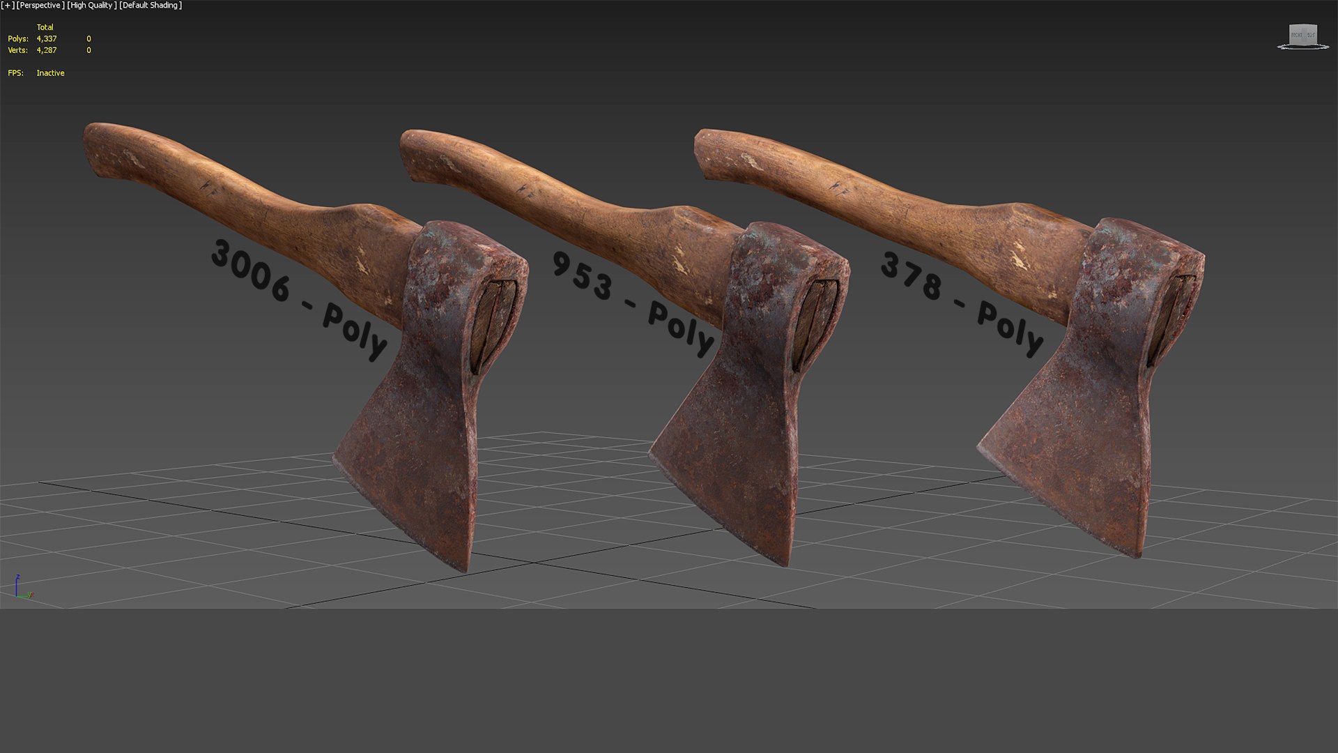 Axe Model - TurboSquid 1857130