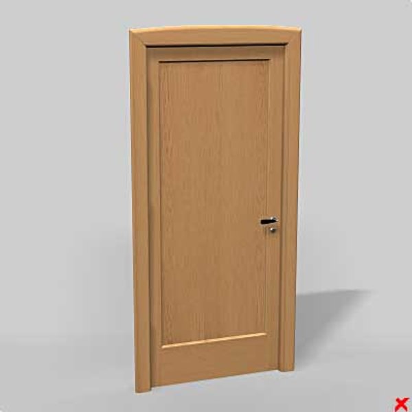 door 3d max