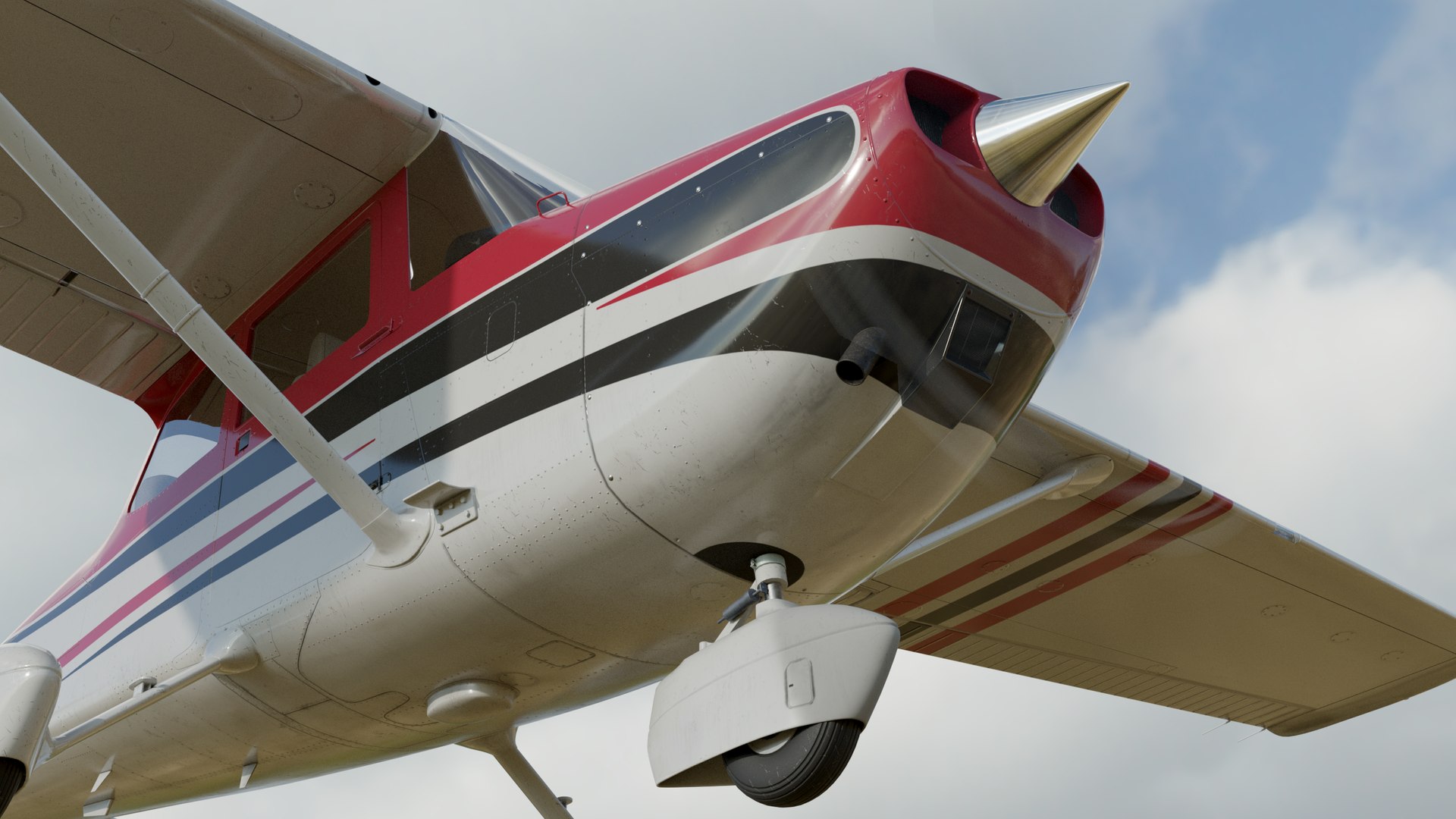 3D Cessna 172 Skyhawk Model - TurboSquid 2242846