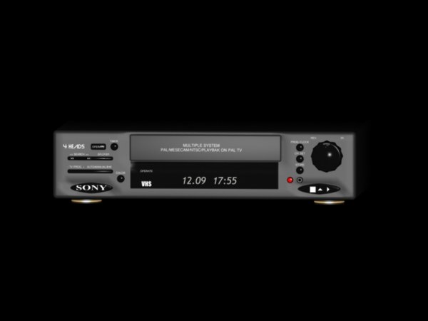 3d vcr model