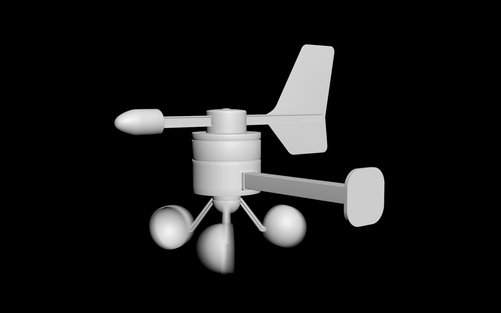 Wind Sensor 3d Turbosquid 2155694