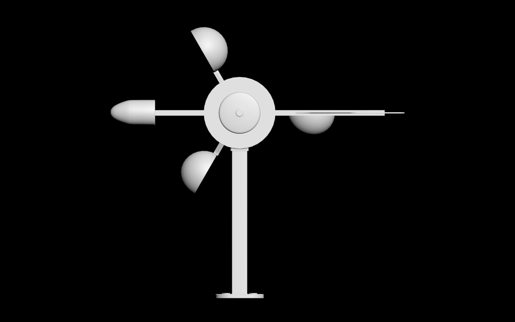 Wind Sensor 3D - TurboSquid 2155694