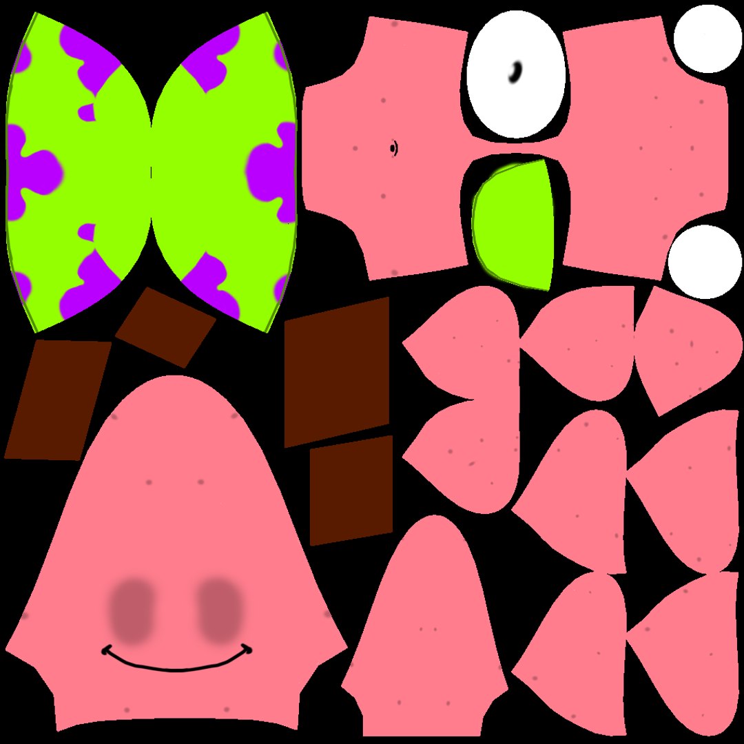 PATRICK STAR 3D Model - TurboSquid 2248433