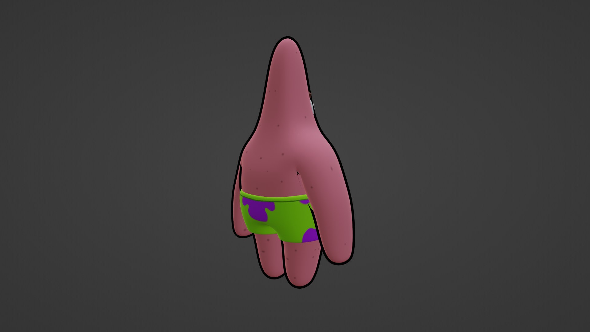 PATRICK STAR 3D Model - TurboSquid 2248433
