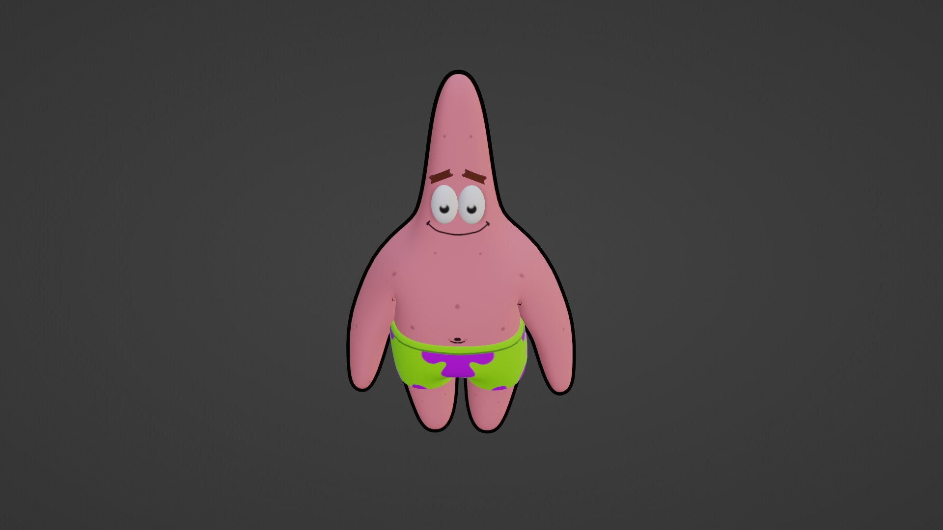 PATRICK STAR 3D Model - TurboSquid 2248433