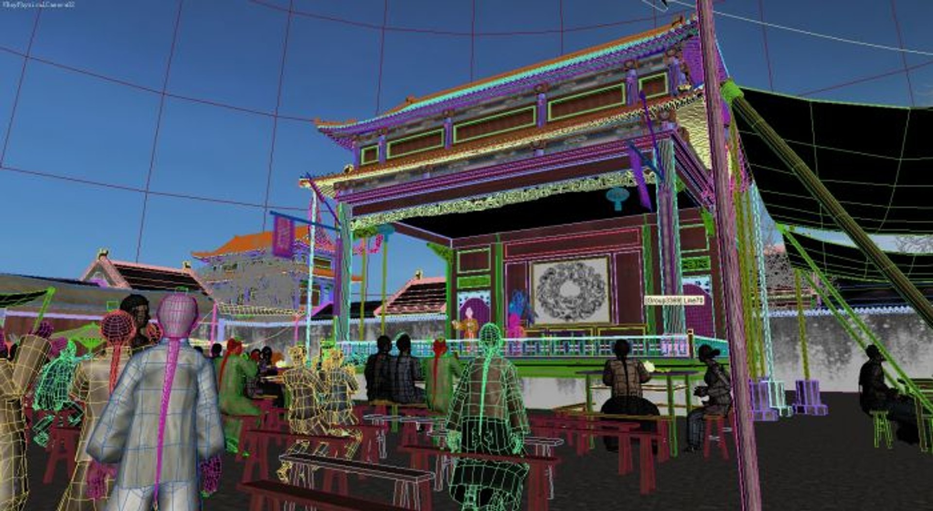 3D China Stage Ancient - TurboSquid 1327909