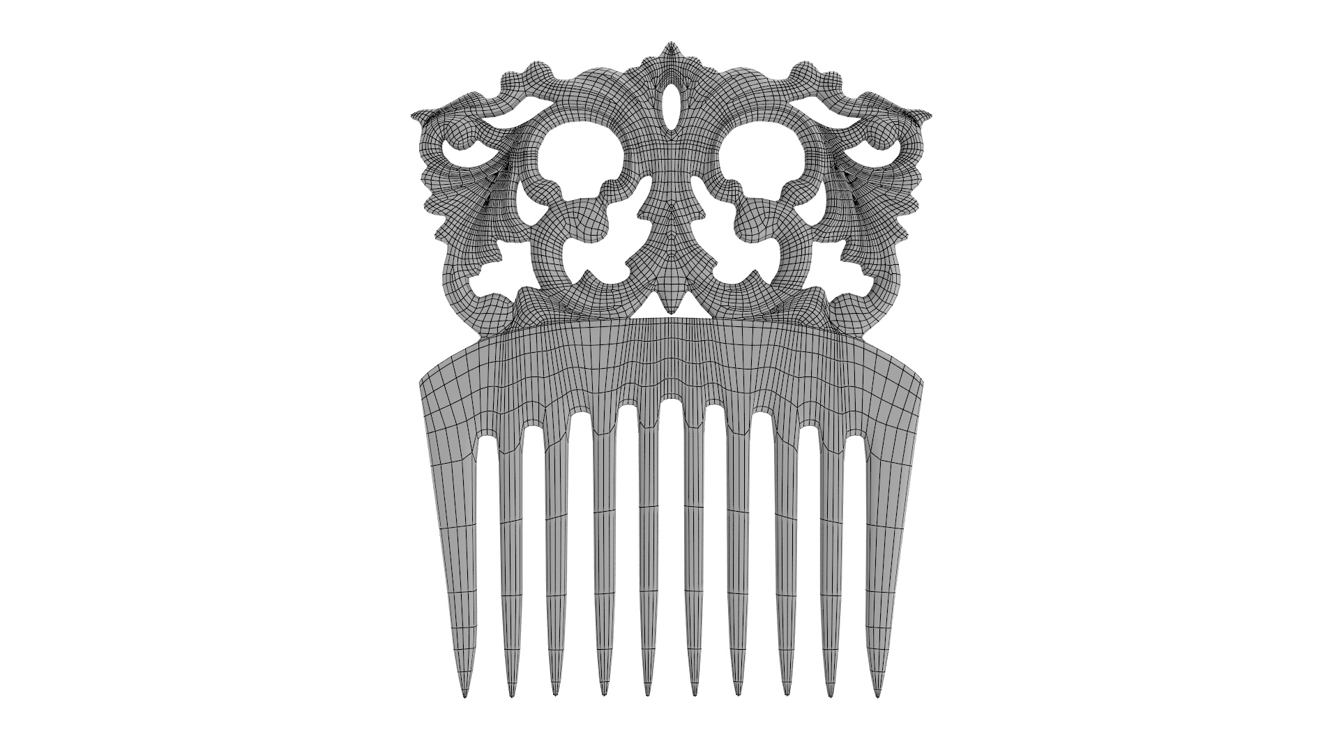 Hair Comb 3D - TurboSquid 1561067