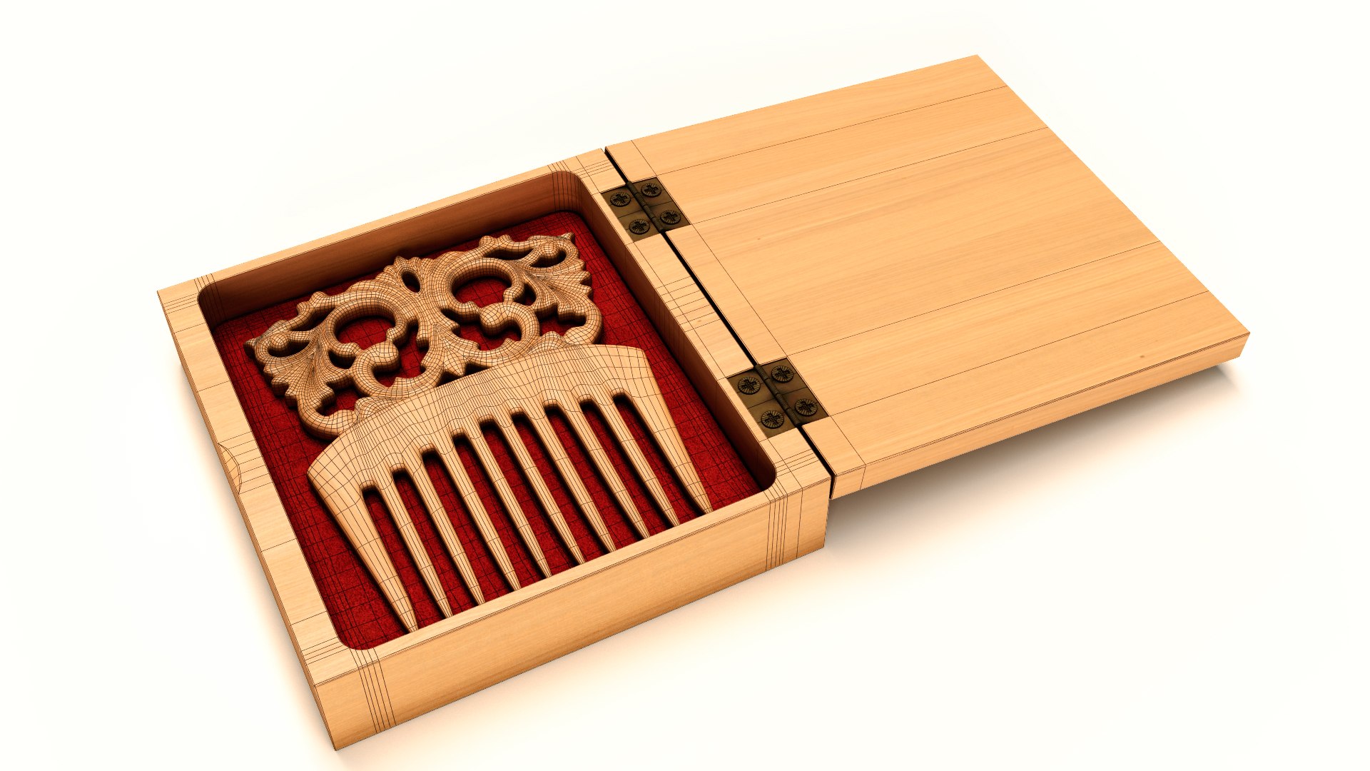 Hair Comb 3D - TurboSquid 1561067