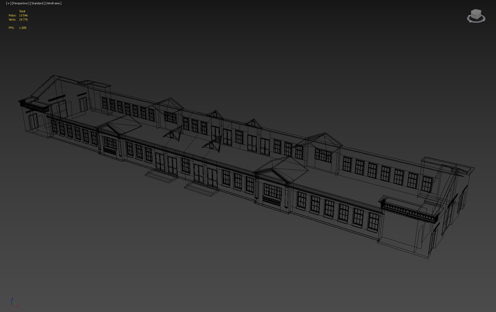 3D Mid-poly public city building - TurboSquid 1714974