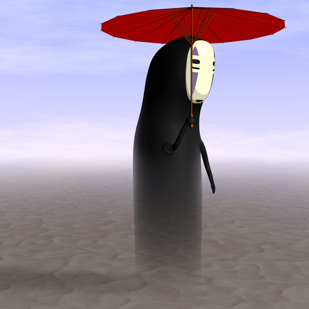 Kaonashi Faceless Spirit 3D - TurboSquid 1182868